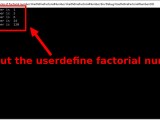 C Program To User Define Factorial Number